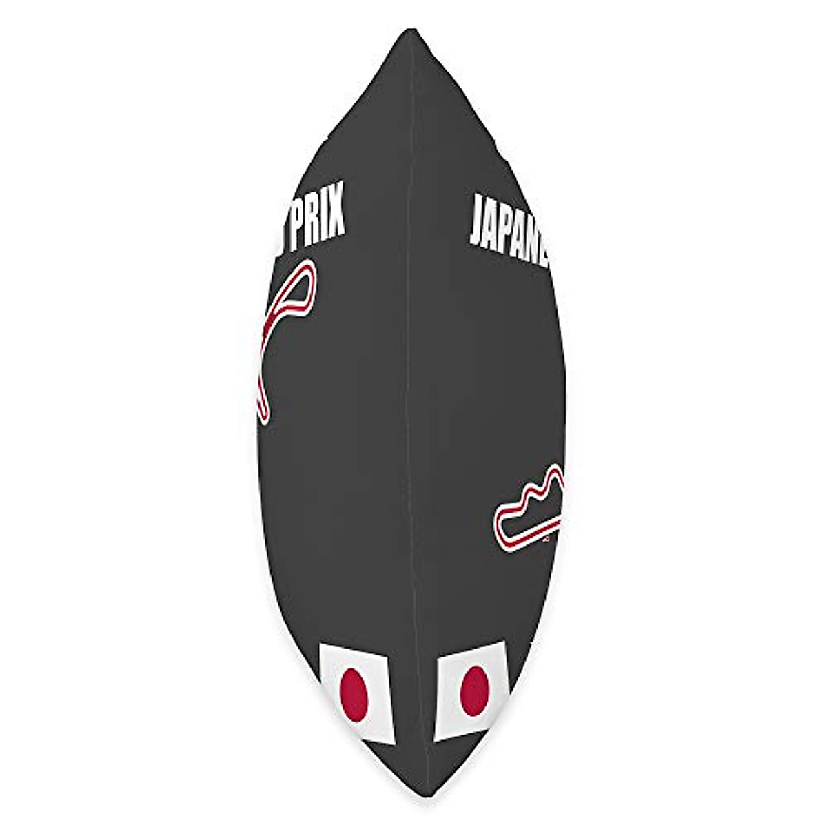 Suzuka Circuit Racing Japanese Pit Crew Store Suzuka Circuit Formula Racing Car Japanese Grand Prix Throw Pillow, 18x18, Multicolor