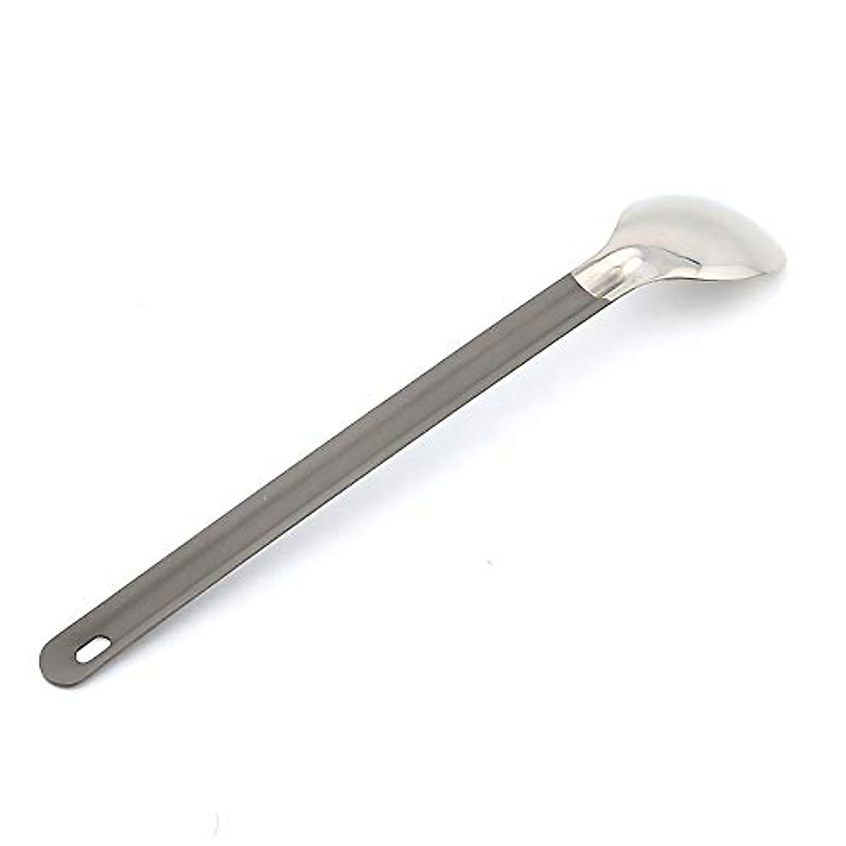 TOAKS Titanium Long Handle Spoon with Polished Bowl
