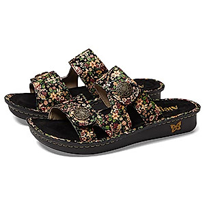 Alegria Women's Violette Earthy Bloom Slide Sandal 8-8.5 M US