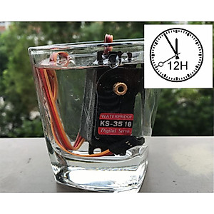 HeavenBird 20kg KS-3518 RC Digital Servo Large Torque Full Metal Gear Waterproof 180 Degree Control Angle for Car Crawler Robot Toys DIY Model