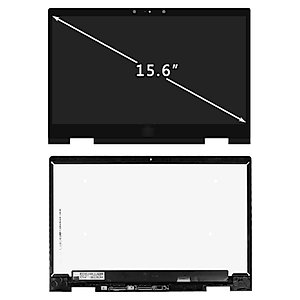 FirstLCD ISP LCD Display Touch Screen Replacement fit Pen Touch for HP Envy X360 15M-BP111DX 15M-BP112DX 15M-BP011DX 15M-BP012DX 15M-BQ021DX 15M-BQ121DX 925736-001 15-bq175nr 15-bq075nr 15-bq051nr FHD