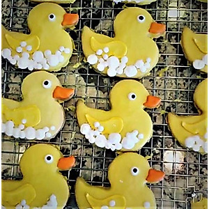 Rubber Duck Cookie Cutter, 4" Made in USA by Ann Clark