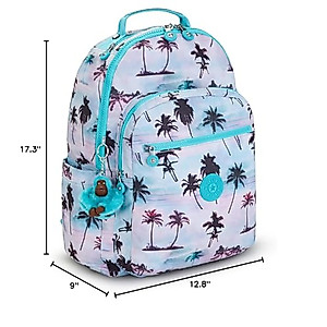 Kipling Women's Seoul 15" Laptop Backpack, Durable, Roomy with Padded Shoulder Straps, Built-In Protective Sleeve