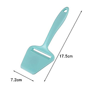 Portable Multi-Purpose Cheese Shovel Slicer for Cake Pizza Butter Baking Cooking Tool New Chocolate Pizza Shovel Cooking Tools DUOER (Color : Pink)