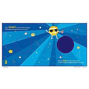 8 Little Planets: A Solar System Book for Kids with Unique Planet Cutouts