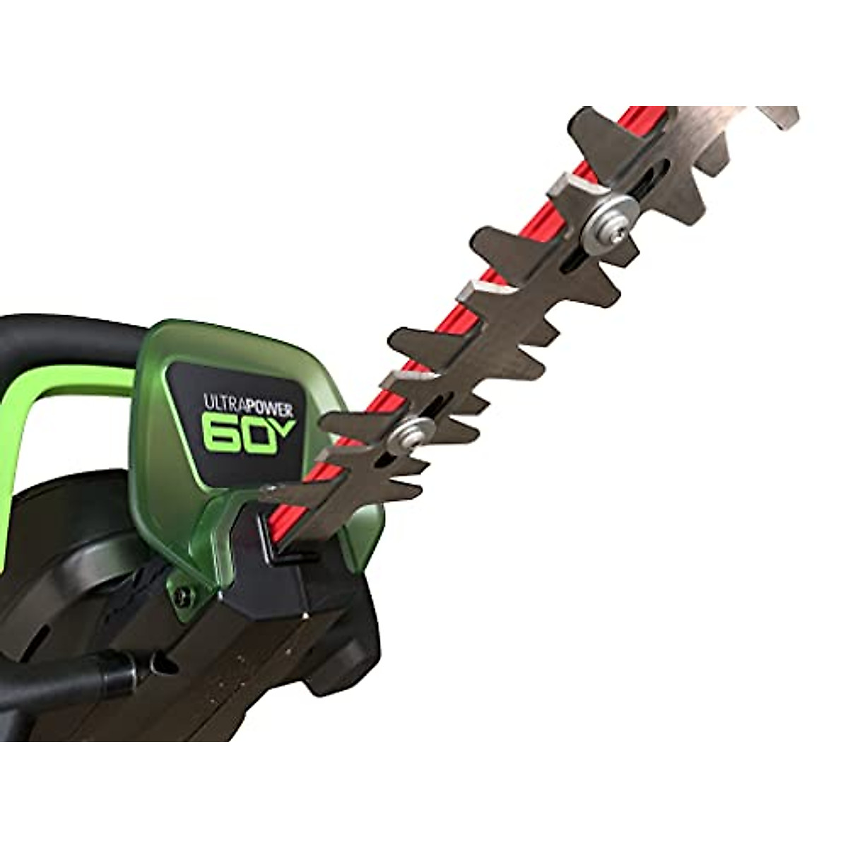 Greenwork Pro 60-Volt Max 26-in Dual Cordless Electric Hedge Trimmer (Bare Tool Only, Battery and Charger Not Included)