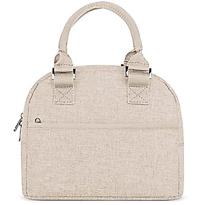 Simple Modern Lunch Bag for Women & Men | Reusable Insulated Lunch Tote Purse for Work | Cute Lunch Box Container for Adult, Travel, School | Very Mia Collection | 5 Liter | Tan