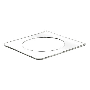 6 Pack Clear Acrylic Coasters Bar Decor Table Protection That Holds Cocktail Napkins by Marketing Holders