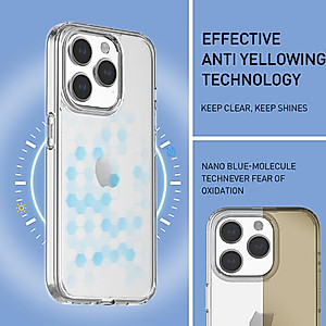 Clear Shockproof Phone Case for iPhone 14 Pro Max, Glass Shatterproof Protection and Camera Lens Protection Gift (for iPhone14 Pro Max)