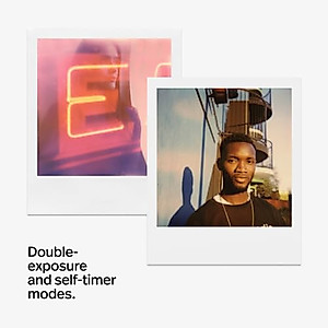 Polaroid Now 2nd Generation I-Type Instant Film Camera - Black (9095)