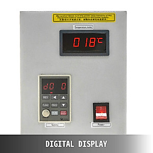 VEVOR Jacketed Reactor 5L Laboratory Glass Reactor, Jacketed Glass Reactor, Chemical Reaction Vessel, Lab Jacketed Reactor, Reaction Vessel Chemistry, with Digital Display, for Reaction Distillation