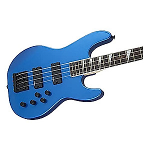 Jackson JS Series Concert Bass JS3, Metallic Blue, Amaranth Fingerboard