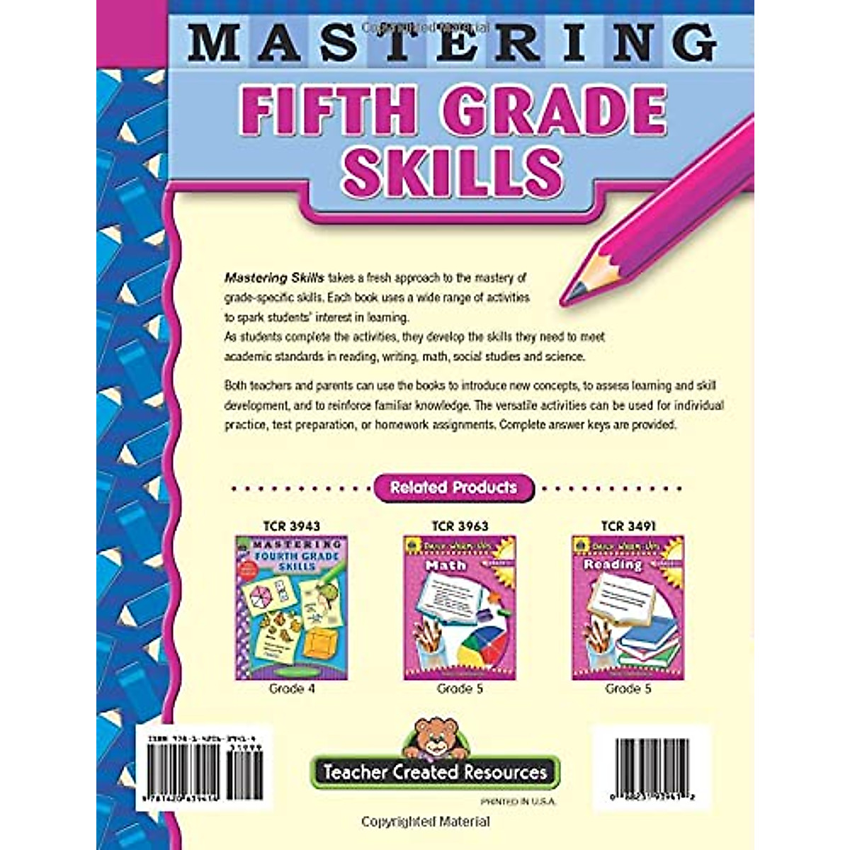 Mastering Fifth Grade Skills (Mastering Skills)