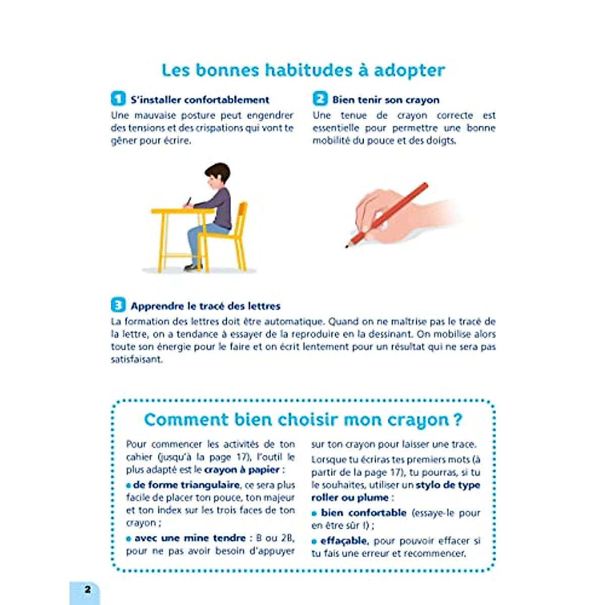 Les cahiers Bordas - Cahier pour bien écrire GS-CP