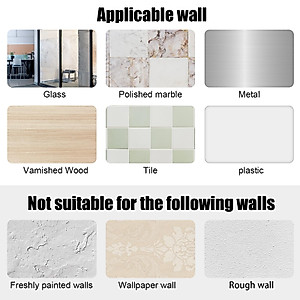 30pcs Vinyl Record Wall Mount Display Holder, 10 Sets Acrylic Vinyl Record Hanger Self Adhesive Vinyl Record Shelf Minimalist Album Racks Wall Display Stand for LP CD Display Card Collection(Black)