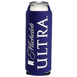 Michelob Ultra Slim Line Can Cooler- Set of 4