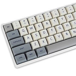 Guffercty kred XDA Profile Keycaps 137 PBT Key Retro Cap Cover Set Dye Sublimation for Cherry Mx Switch Mechanical Keyboard (XDA/Enlightenment)