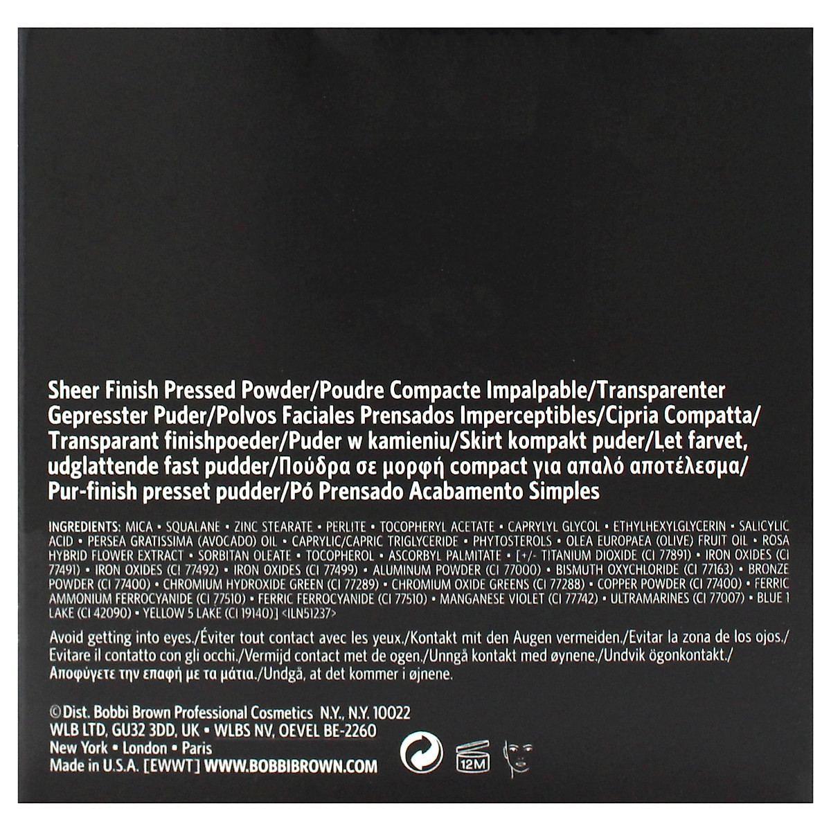 Bobbi Brown Sheer Finish Pressed Powder, No. 05 Soft Sand, 0.38 Ounce