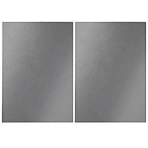 2 Pack Rubber Stamp Sheet for trodat Laser Engraving Machine with A4 Size 2.3mm- Grey