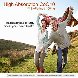 Doctor's Best High Absorption CoQ10 with BioPerine, Gluten Free, Naturally Fermented, Vegan, Heart Health & Energy Production, 100 mg 360 Veggie Caps