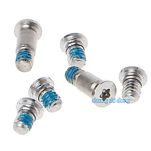 Space Grey Silver Bottom Case Cover Screws+Screwdriver for MacBook pro A17062016-2017 A1989 2018-2019 Space Grey Silver Bottom Case Cover Screws (Silver)