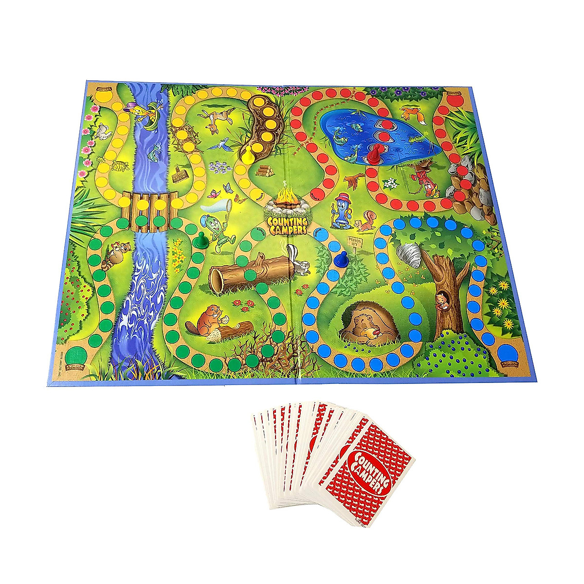Jax Counting Campers Board Game Games ,5"