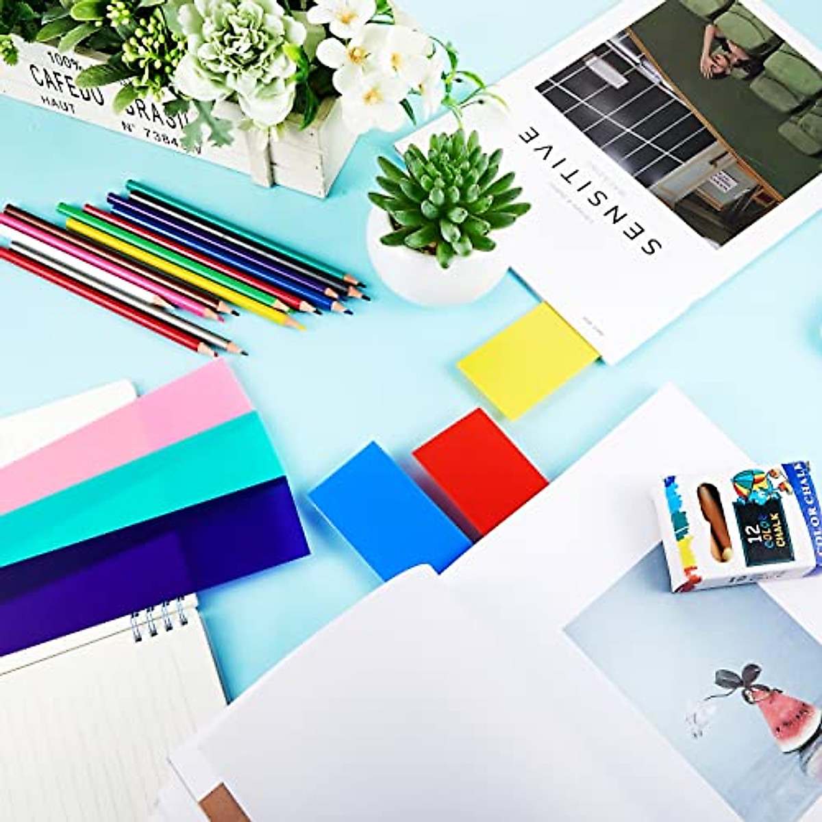 Shop Durable Library Book Dividers for Shelves - 30 Piece Set