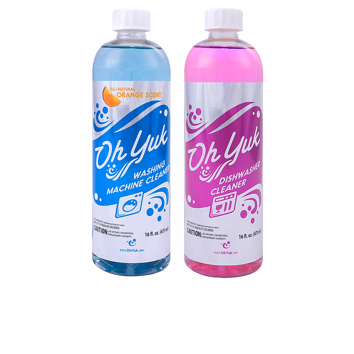 Oh Yuk Washing Machine Cleaner and Dishwasher Cleaner Combo Pack