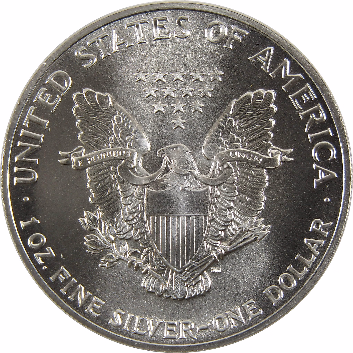 1989 American Silver Eagle BU Brilliant Uncirculated Bullion $1 Coin