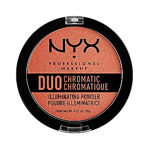 NYX PROFESSIONAL MAKEUP Duo Chromatic Illuminating Powder, Synthetica