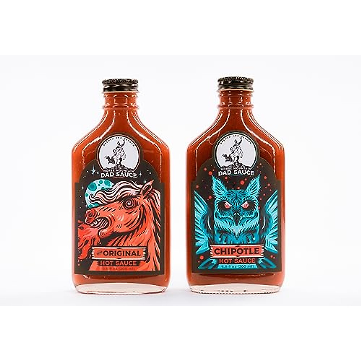 Horse Mountain Dad Sauce | Original + Chipotle | 2 Flavor Box Set