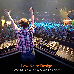 PYLE Studio Audio Sound Mixer Board - 6 Channel Bluetooth Compatible Professional Portable Digital DJ Mixing Console w/ USB Mixer Audio Interface - Mixing Boards For Studio Recording - PMXU68BT