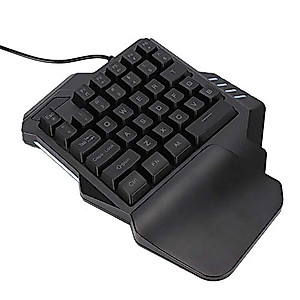 Pomya Backlit Mechanical Keyboard - One-Handed Mechanical Gaming Keyboard for Win2000 / Win XP/Win ME/Vista / Win7 / Win8