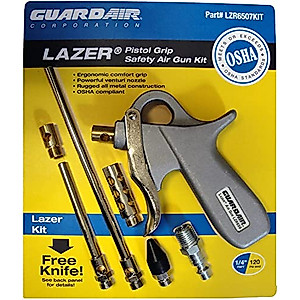 Guardair LZR6507KIT Lazer Pistol Grip Safety Air Gun Kit