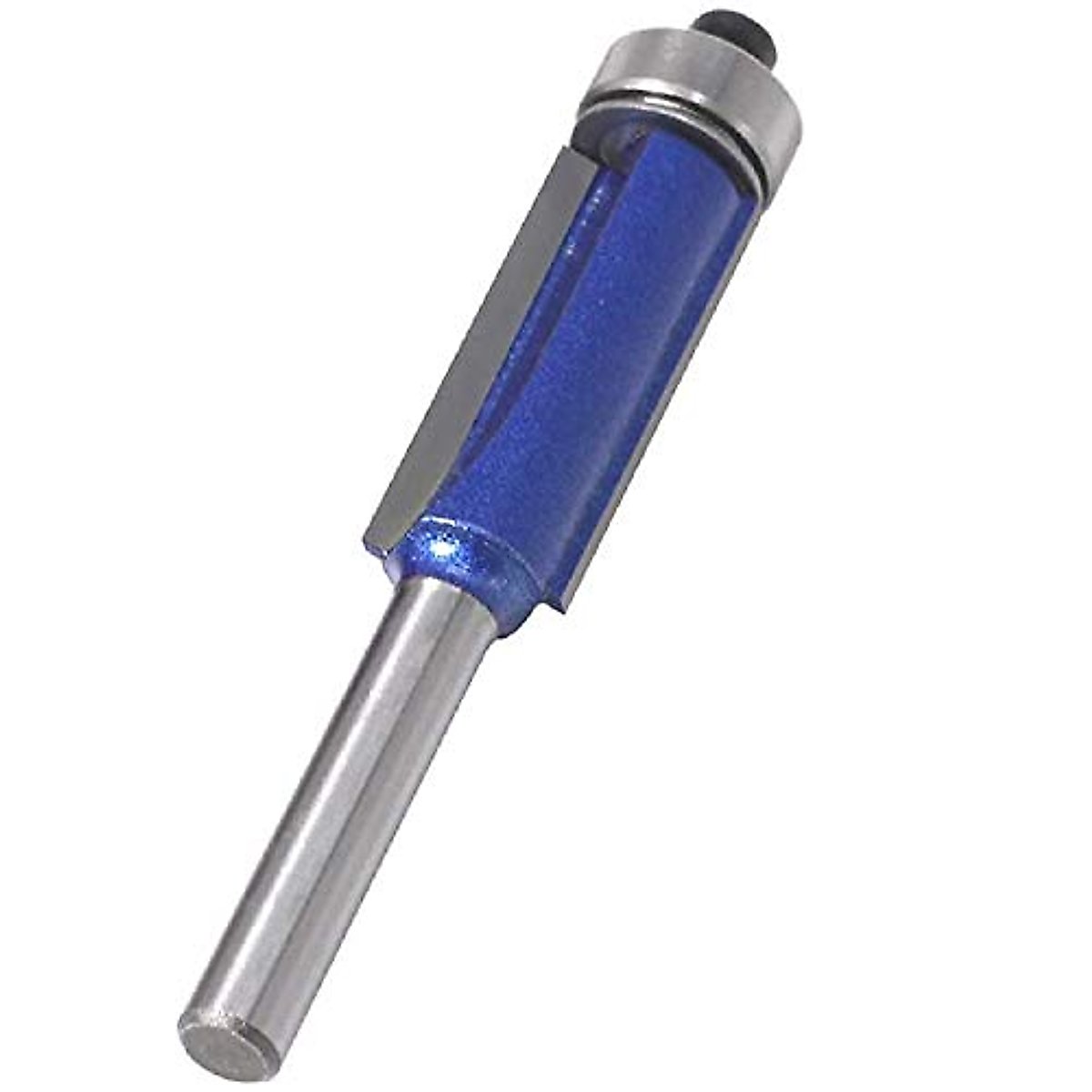 Meihejia 1/4 Inch Shank Template Pattern Flush Trim Router Bit Set (4 Sizes)