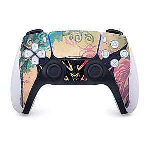 ITS A Skin Skins Compatible with Sony Playstation 5 Console Disc Edition - Protective Decal Overlay Stickers wrap Cover - Tribal Abstract Owl