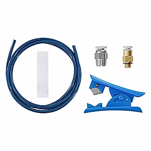 3D Printer Accessories Tubing Blue 1M Tube 1.75mm Filament Fitting Push to Connect for 3D Printer 3 V2 3D Printer Controllers