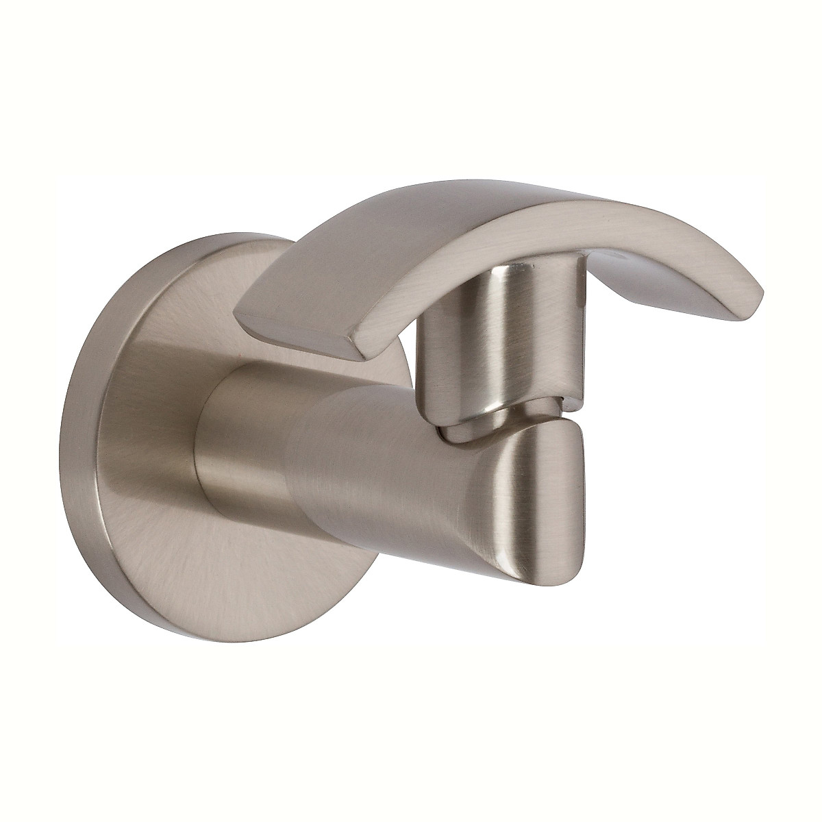 Motiv 0210/SN Sine Robe Hook, Arched, Satin Nickel