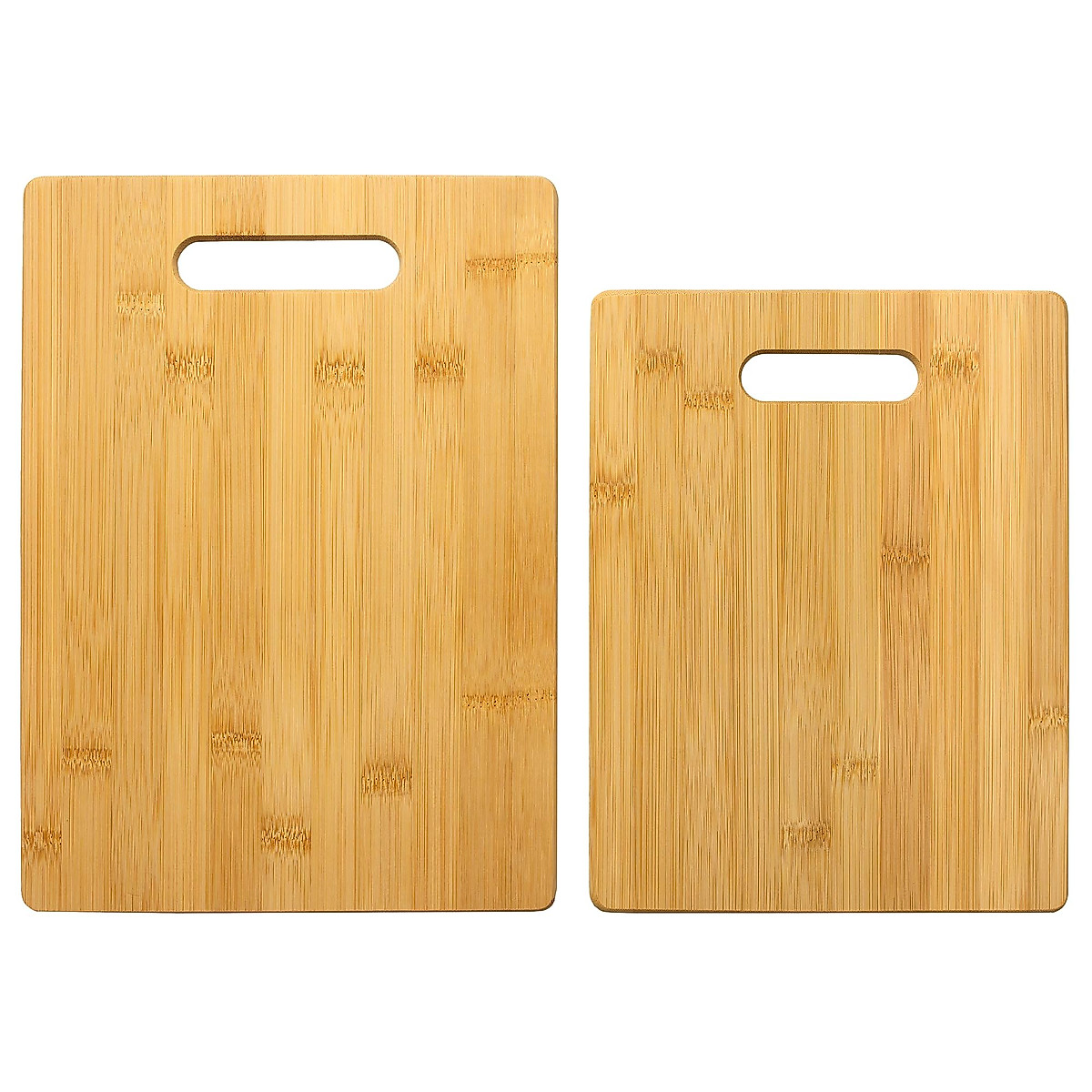Totally Bamboo 2-Piece Bamboo Cutting Board Set, Brown