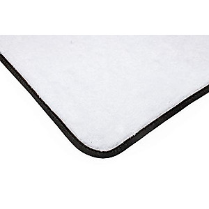 The Rag Company - Everest 550 - Ultra Plush Korean 70/30 Blend, Professional Microfiber Detailing Towels, 550gsm, 16in x 16in, White (4-Pack)