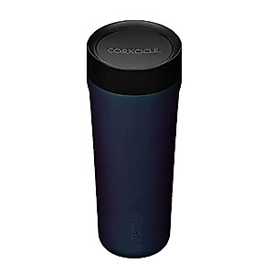 Corkcicle Commuter Cup Insulated Stainless Steel Spill Proof Travel Coffee Mug Keeps Beverages Cold for 9 Hours and Hot for 3 Hours, Perfect for Mother's Day, Dragonfly, 17 oz