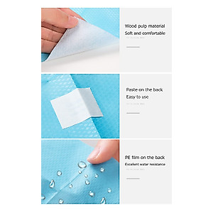 Disposable Toilet Seat Covers-40 Individually Packed, Waterproof, Ideal for Adult and Child -Travel Essentials for Airplanes, Travel, Camping and Public restrooms