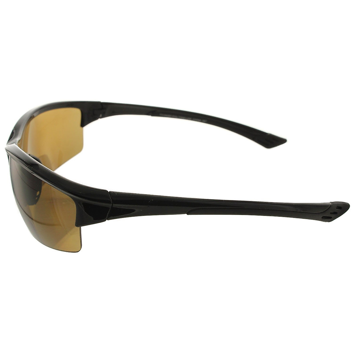 Fiore La Jolla Bifocal Polarized Reading Sunglasses TR90 Readers for Men and Women [Black/Brown, 2.00]