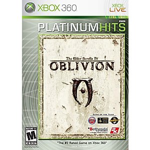 Elder Scrolls IV Oblivion - Xbox 360 (Platinum Hits) (Renewed)