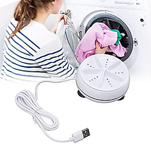 Portable Washing Machine Turbine Ultrasonic,mini turbo washer for Underwear Towels Socks Small clothing and items,suitable for Travel,Business Trip,Home,Apartment,Dish Washing