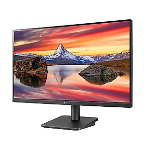 LG 24MP400-B 24” Full HD (1920 x 1080) IPS Display with 3-Side Virtually Borderless Design, AMD FreeSync and OnScreen Control – Black (Renewed)