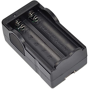 Battery Charger AC Wall Dual Only for 3.6V/3.7V li-ion 18650 Smart Travel