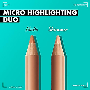 NYX PROFESSIONAL MAKEUP Wonder Pencil, Multi-Use Micro Highlighter & Concealer Stick - Light