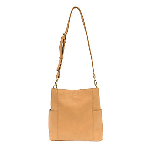 joy susan Kayleigh Side Pocket Bucket Bag - Warm Tan