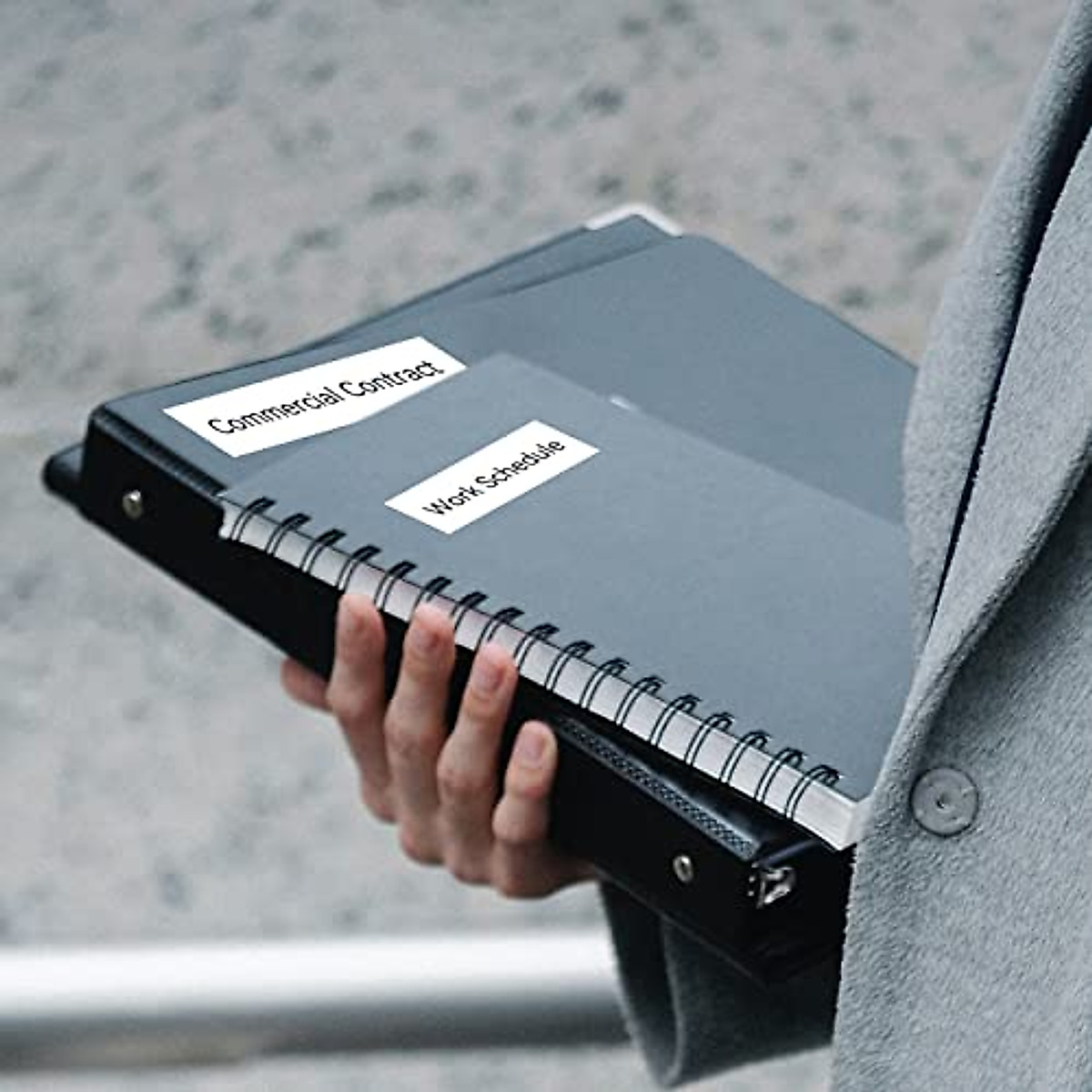 4 X Black Tape Compatible with Brother Label Maker Tape TZe-241 18mm 0.7 Laminated White, Replacemen for P Touch TZe Tape for PTD410 PT-D400 PT-D610BT PTD600